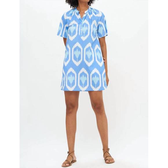 Oliphant | Dresses | New Oliphant Odisha Pocket Dress In Blue | Poshmark